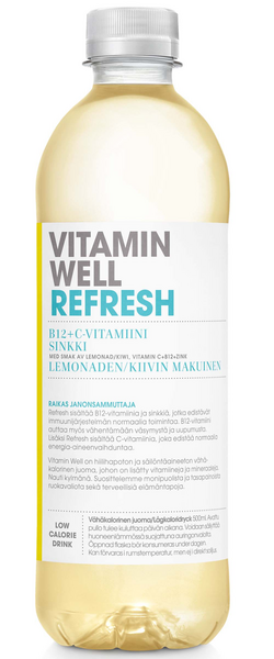 Vitamin Well Refresh 0,5l | K-Ruoka Verkkokauppa