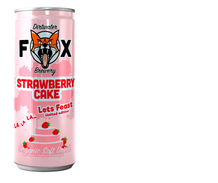 FOX Dirtwater Brewery Strawberry cake | K-Ruoka Verkkokauppa