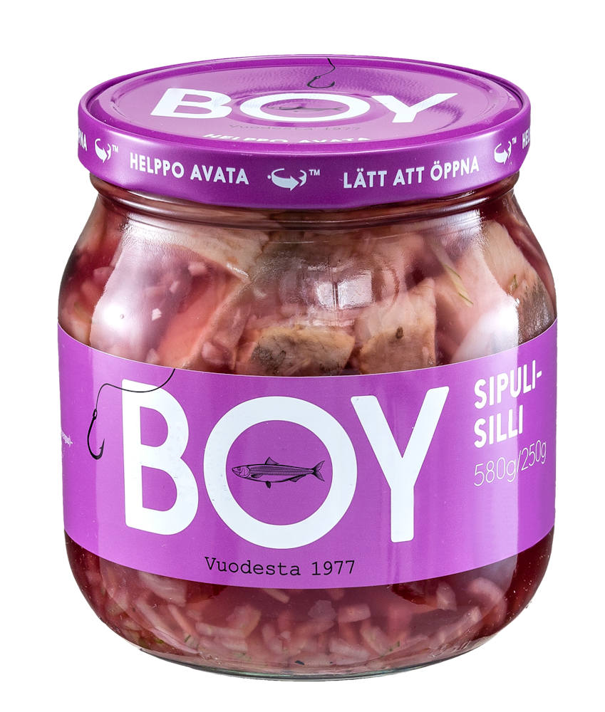Boy sipulisilli 575/250g — HoReCa-tukku Kespro