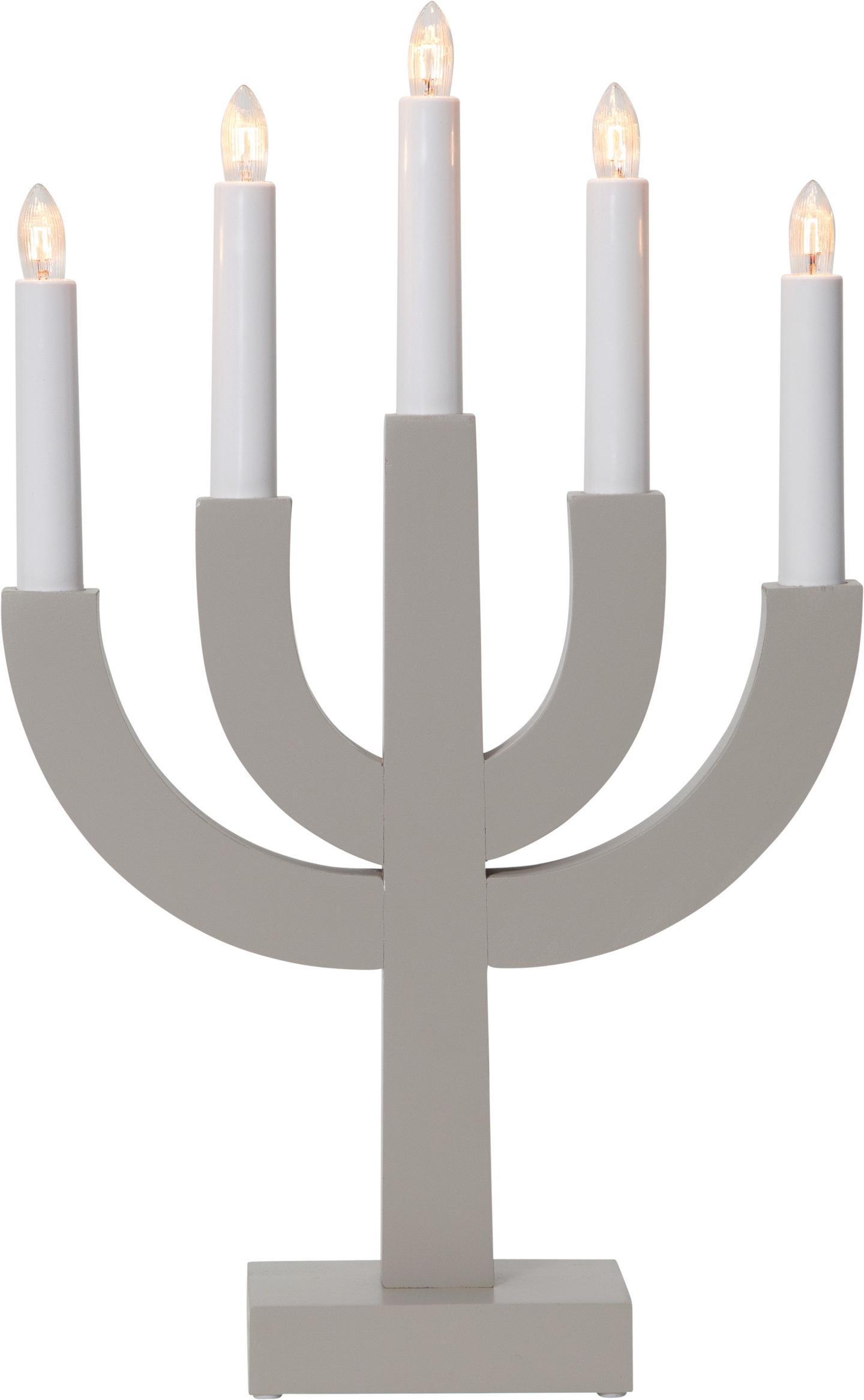 Star Selma LED-kynttelikkö beige | K-Ruoka Verkkokauppa