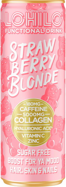 Lohilo Collagen Strawberry 0,33l | K-Ruoka Verkkokauppa