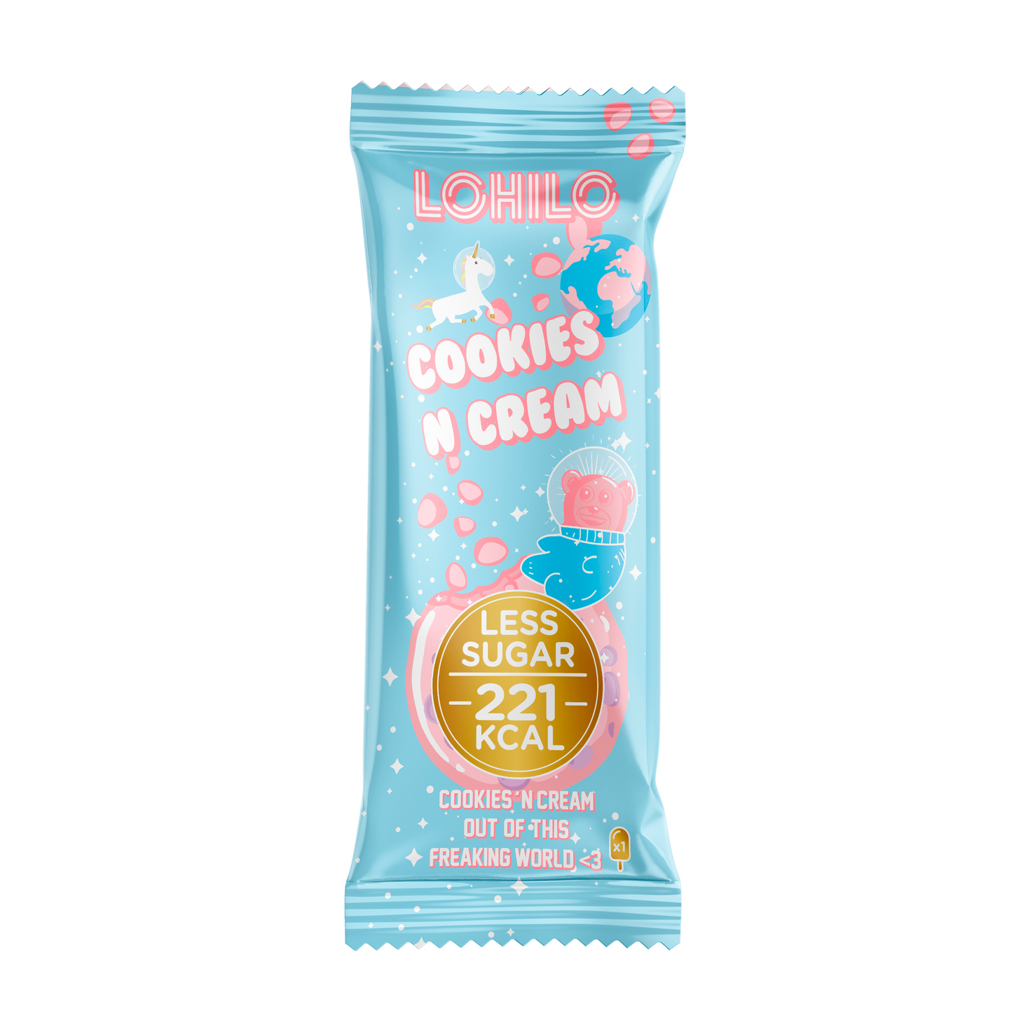 Lohilo jäätelö Cookie's and Cream 72g | K-Ruoka Verkkokauppa