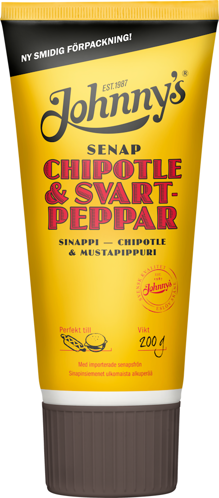 Johnny`s Sinappi 200g Chipotle-mustapippuri — HoReCa-tukku Kespro