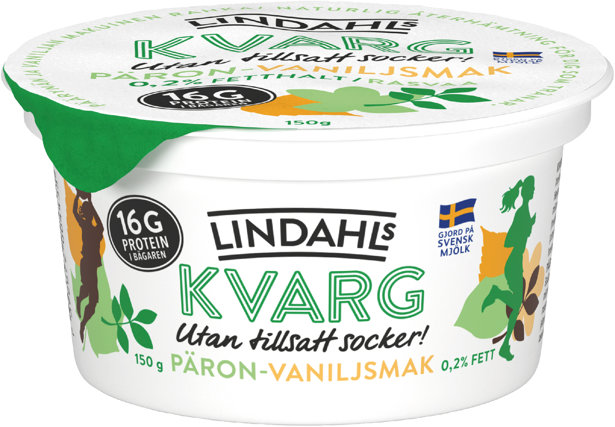 Lindahls rahka 150g vanilja-päärynä | K-Ruoka Verkkokauppa