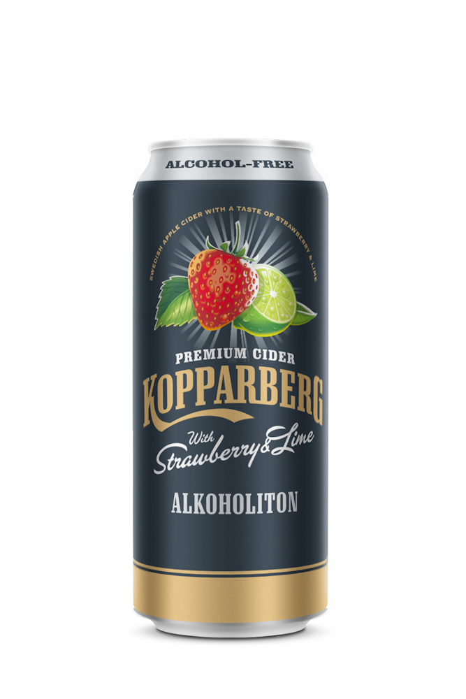 Kopparberg Strawberry-Lime 0% 0,5l — HoReCa-tukku Kespro