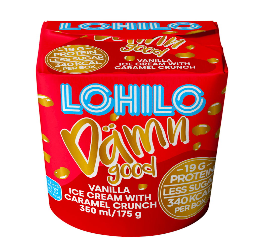 Lohilo proteiinijäätelö 350ml dämn good — HoReCa-tukku Kespro