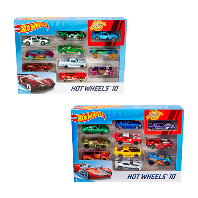 Hot Wheels pikkuautot 10 kpl | K-Ruoka Verkkokauppa