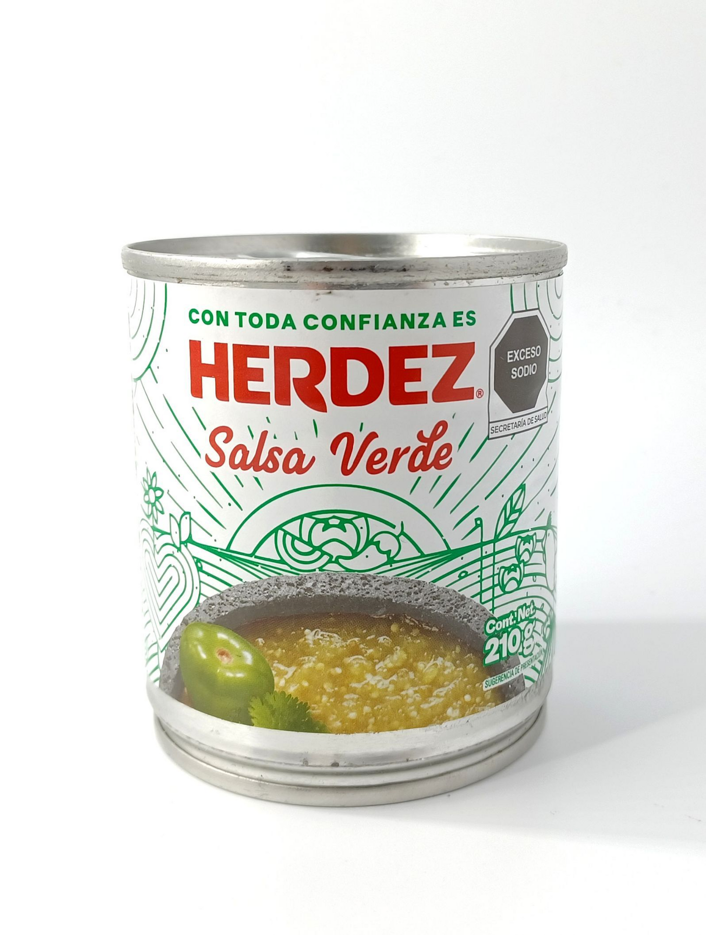 Herdez salsa verde vihreä kastike 210g | K-Ruoka Verkkokauppa