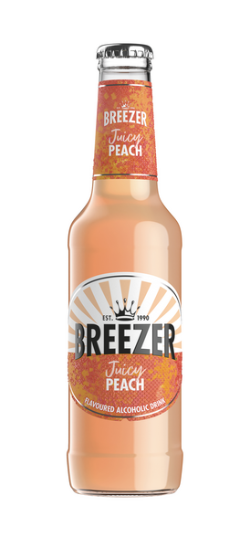 Breezer Peach 4% 0,275l | K-Ruoka Verkkokauppa