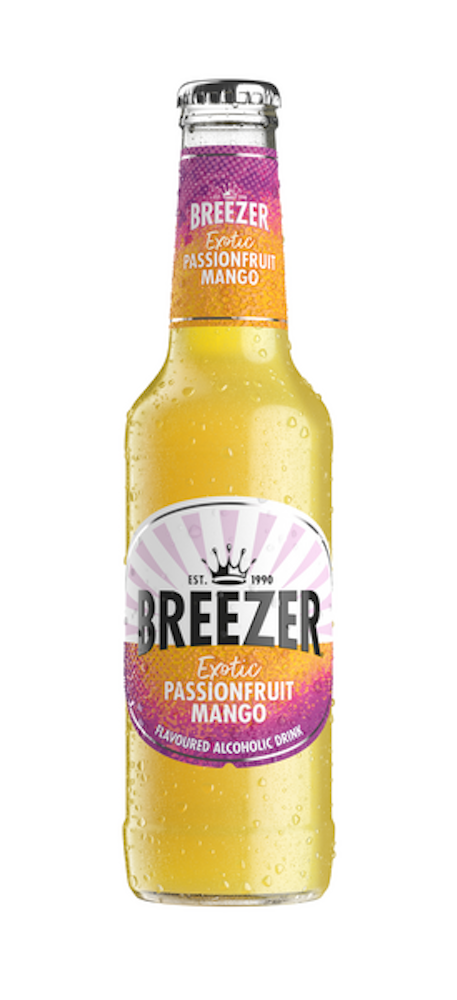 Breezer Passionfruit Mango 4% 0,275l — HoReCa-tukku Kespro