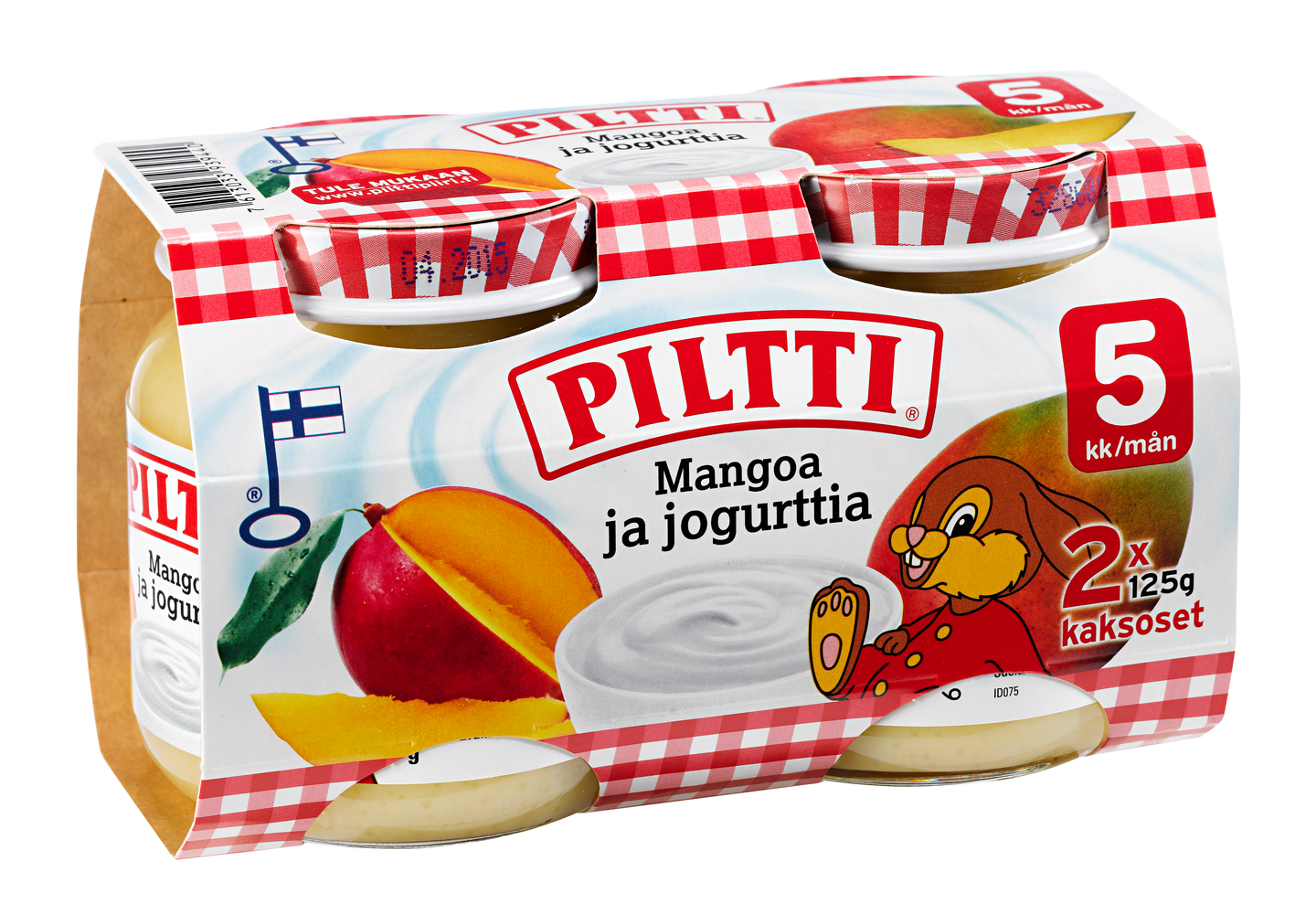 Piltti Mangoa ja jogurttia kaksoset 2x125g 5kk | K-Ruoka Verkkokauppa