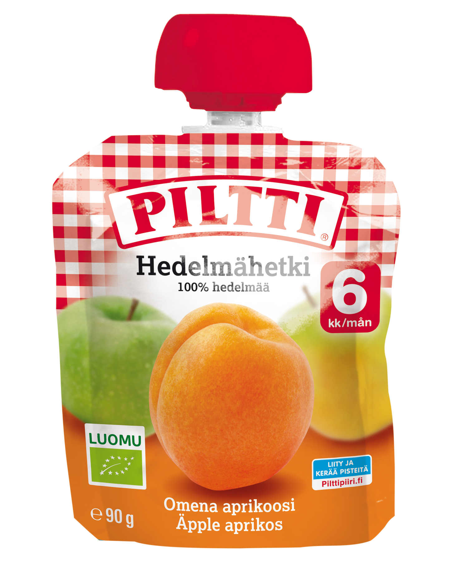 Piltti Aprikoosinen 6kk 90g | K-Ruoka Verkkokauppa