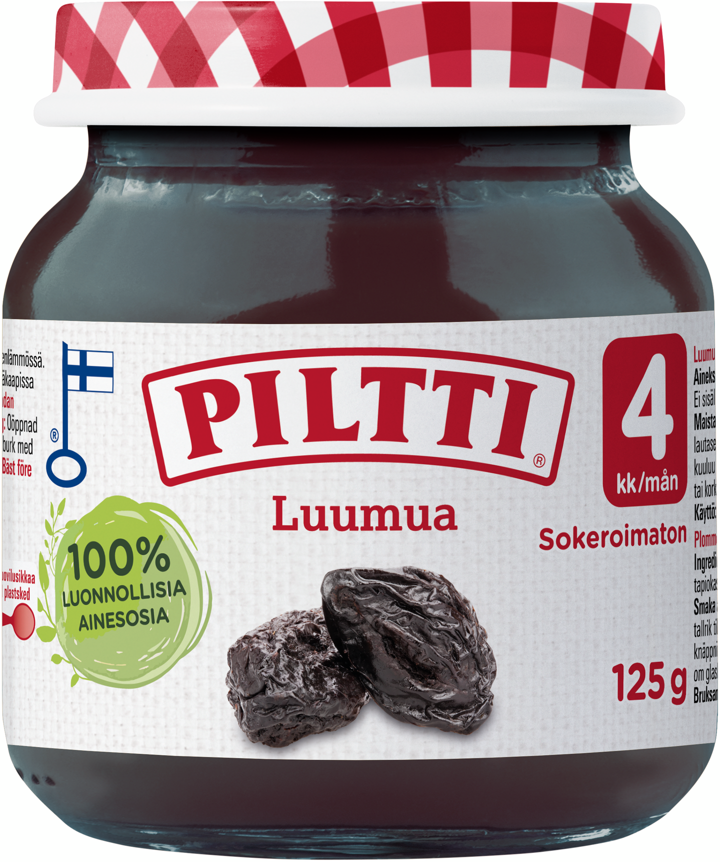 Piltti Luumua 125g 4kk | K-Ruoka Verkkokauppa