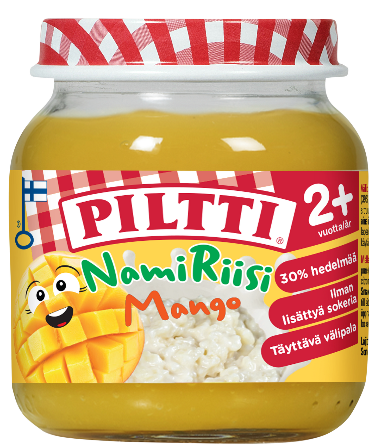 Piltti NamiRiisi välipala 125g 2+ vuotta mango | K-Ruoka Verkkokauppa
