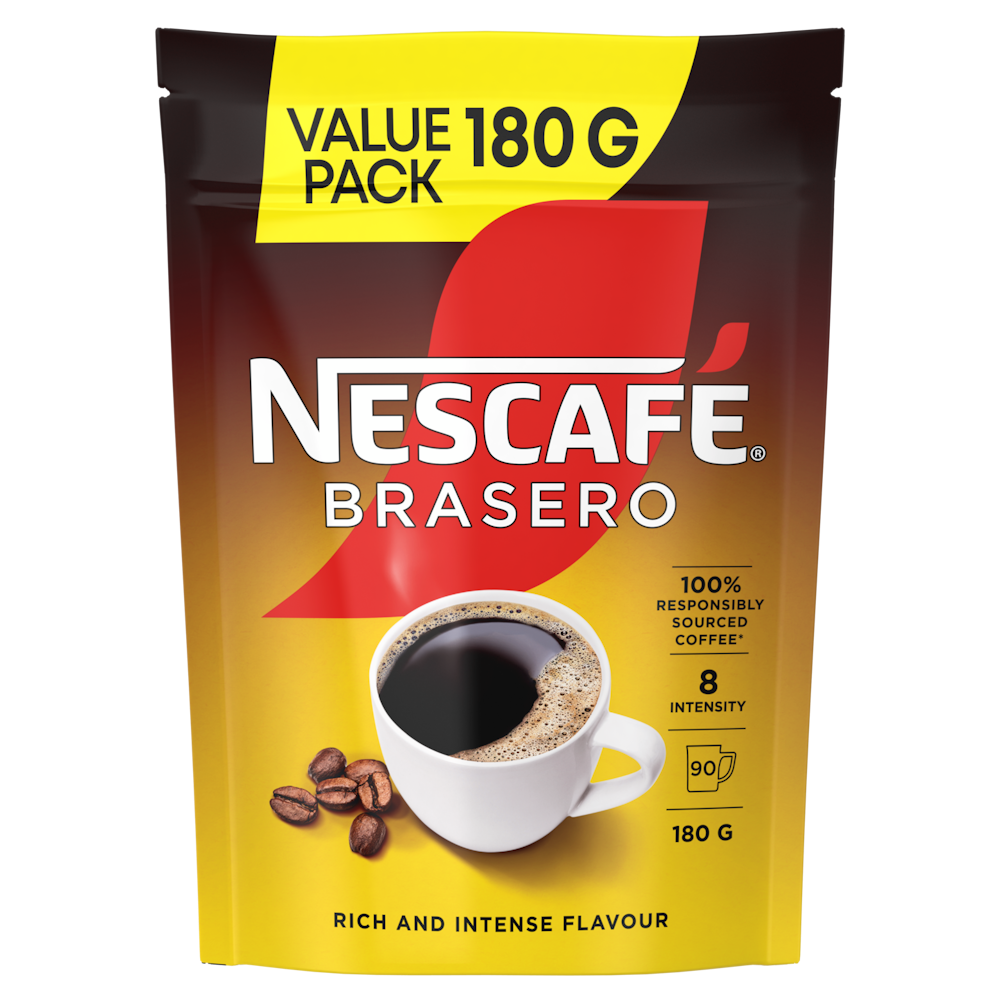 Nescafé Brasero 180g pikakahvi pussi — HoReCa-tukku Kespro