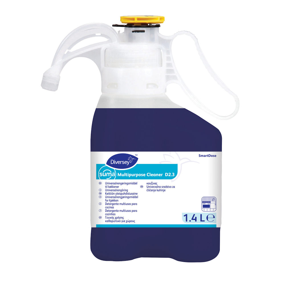 Suma Multipurpose Cleaner D2.3 1,4l SmartDose — HoReCa-tukku Kespro