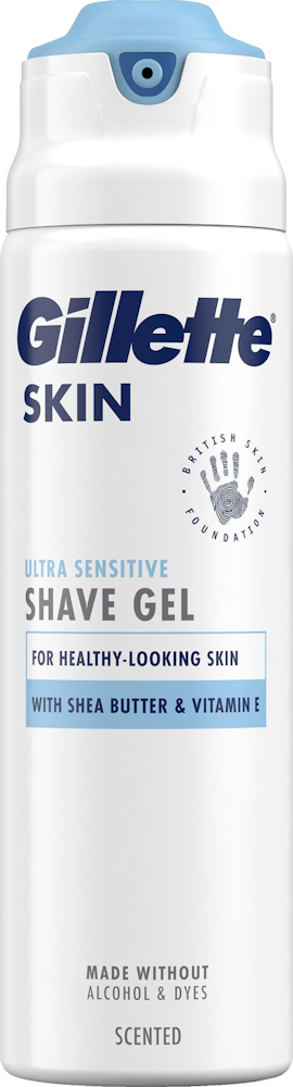 Gillette Ultra Sensitive parranajogeeli 200ml — HoReCa-tukku Kespro