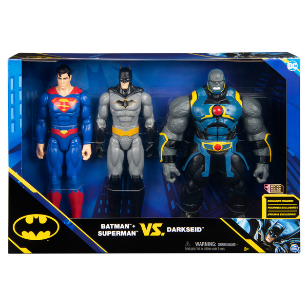 Batman 30 cm Fig. DC Puolustajat 3-Pak. | K-Ruoka Verkkokauppa