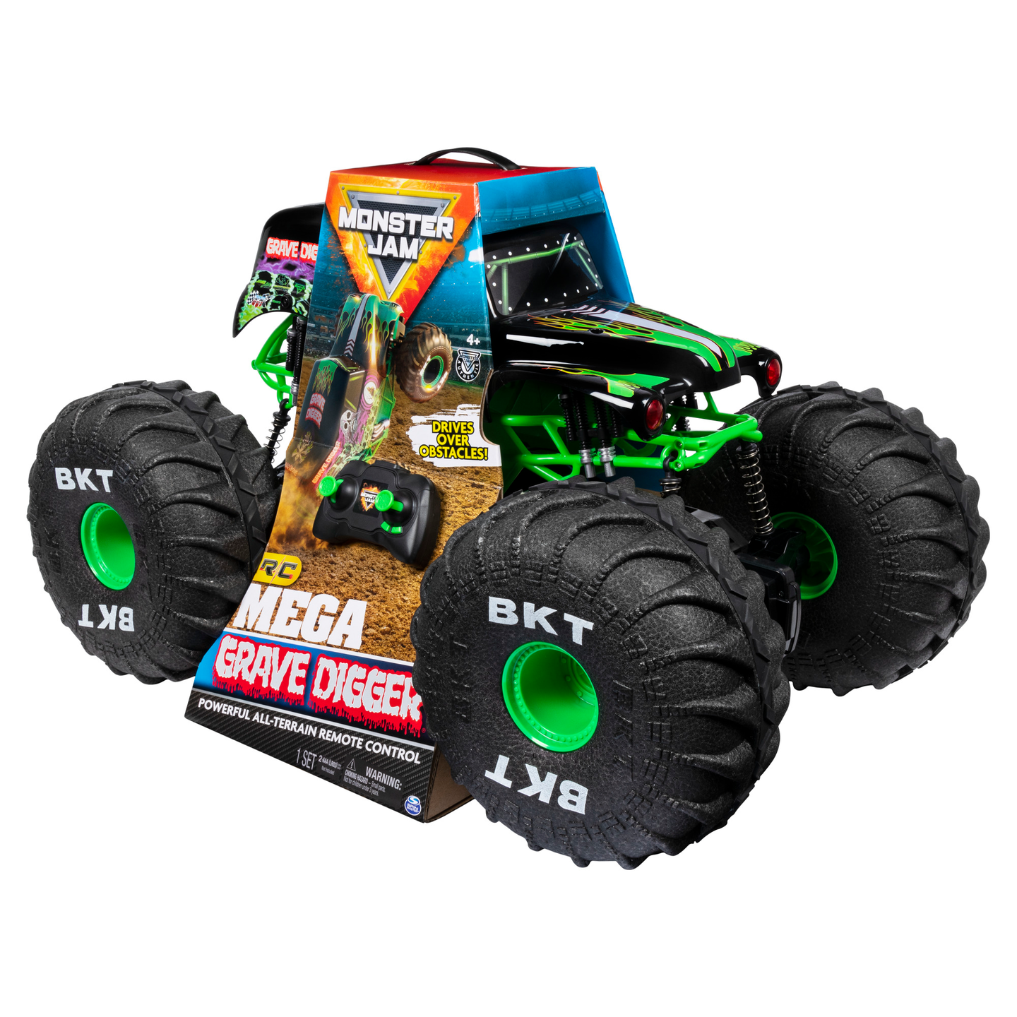 Monster Jam RC Mega Grave digger | K-Ruoka Verkkokauppa