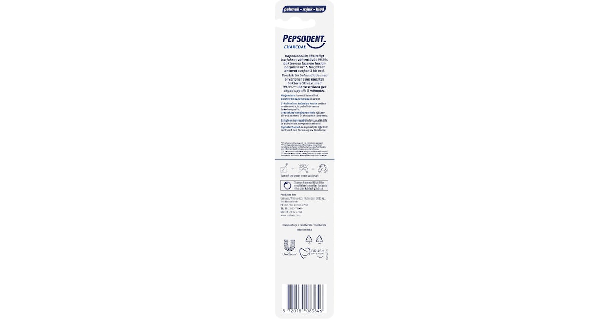 Pepsodent hammasharja Charcoal soft | K-Ruoka Verkkokauppa Pepsodent hammasharja Charcoal soft | K-Ruoka Verkkokauppa