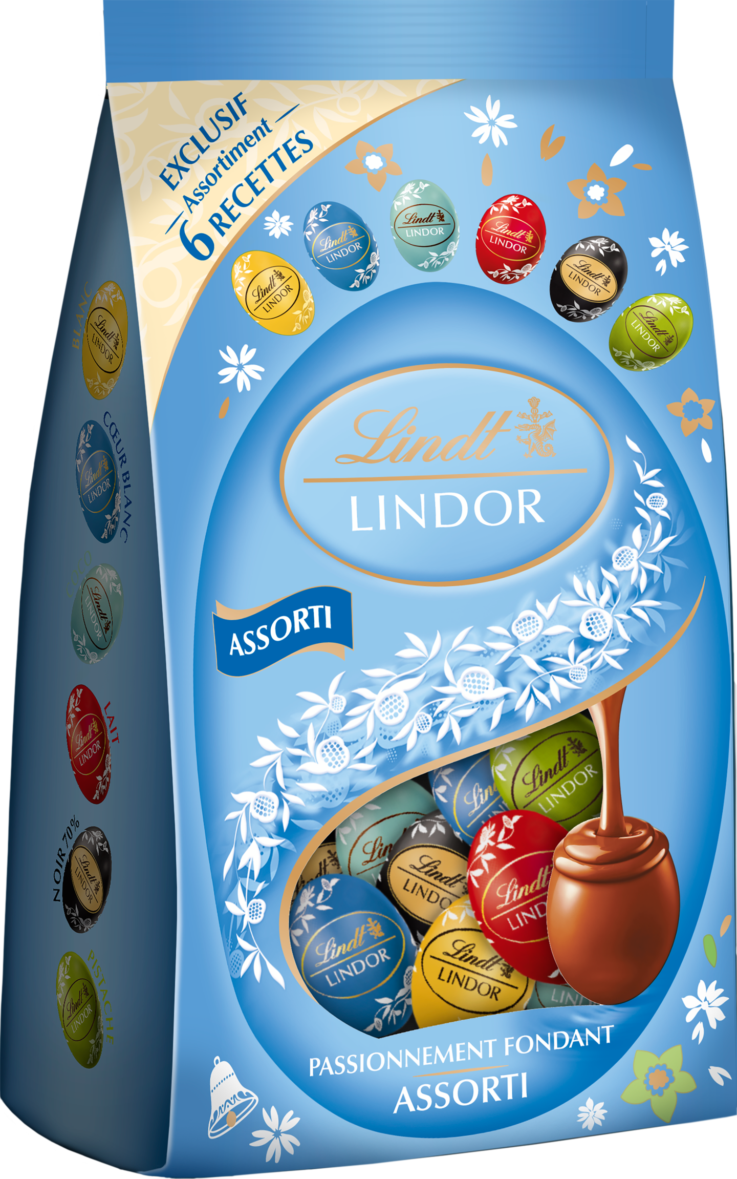 Lindor Blue Assorted Bag 350g | K-Ruoka Verkkokauppa