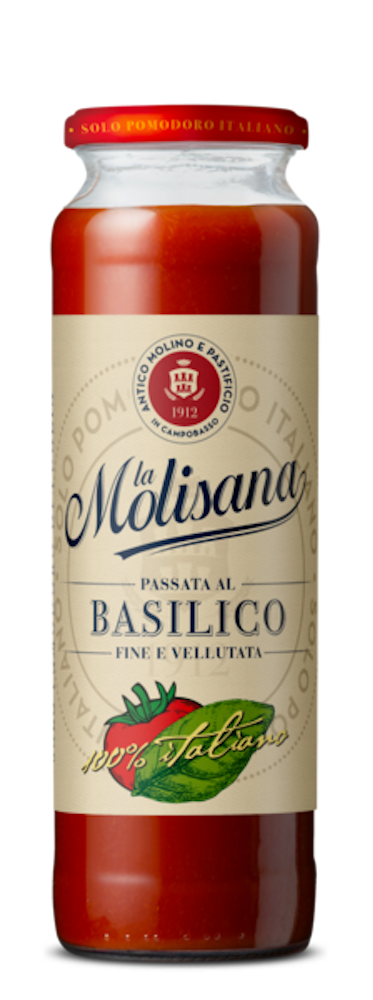 La Molisana Passata con Basilico paseerattu tomaatti 690g — HoReCa ...