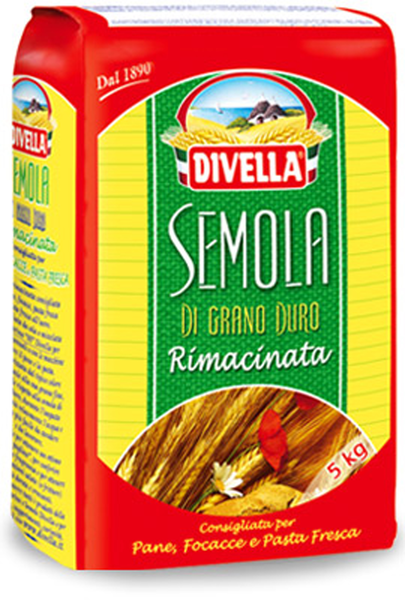 Divella Durumvehnäjauho Semolina 5kg | K-Ruoka Verkkokauppa