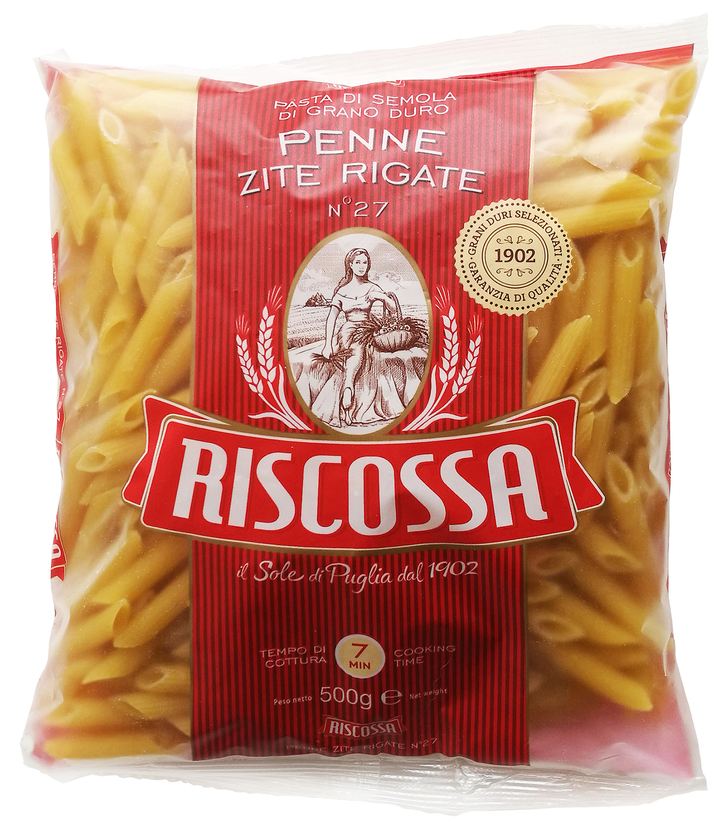 Riscossa Penne Zite Rigate No27 500g – K-Ruoka