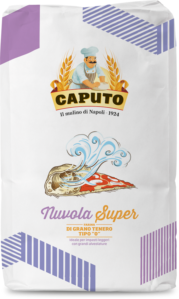 Caputo Nuvola Super Tipo "0" pizzajauho 25kg W 320-340 — HoReCa-tukku ...