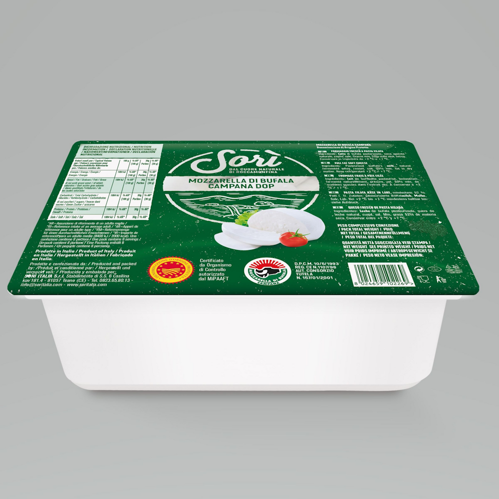 Sori mozzarella di bufala DOP 14g/1kg — HoReCa-tukku Kespro