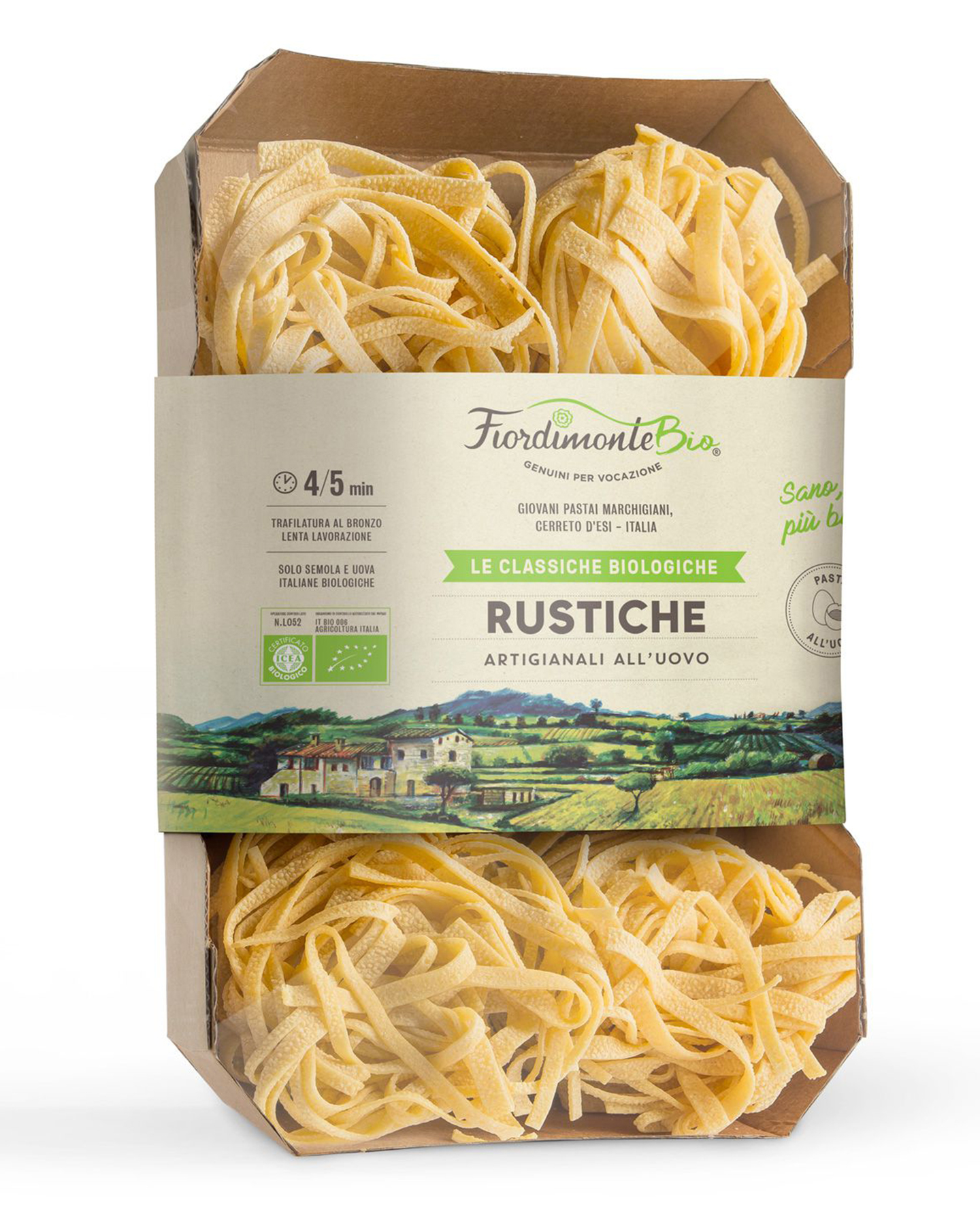 Fiordimonte Pasta Rustiche Luomu 380g | K-Ruoka Verkkokauppa