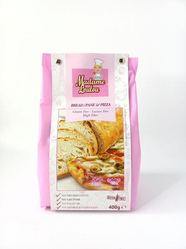 Madame Loulou leipä- & pizzajauho gluteeniton ja laktoositon 400g | K ...