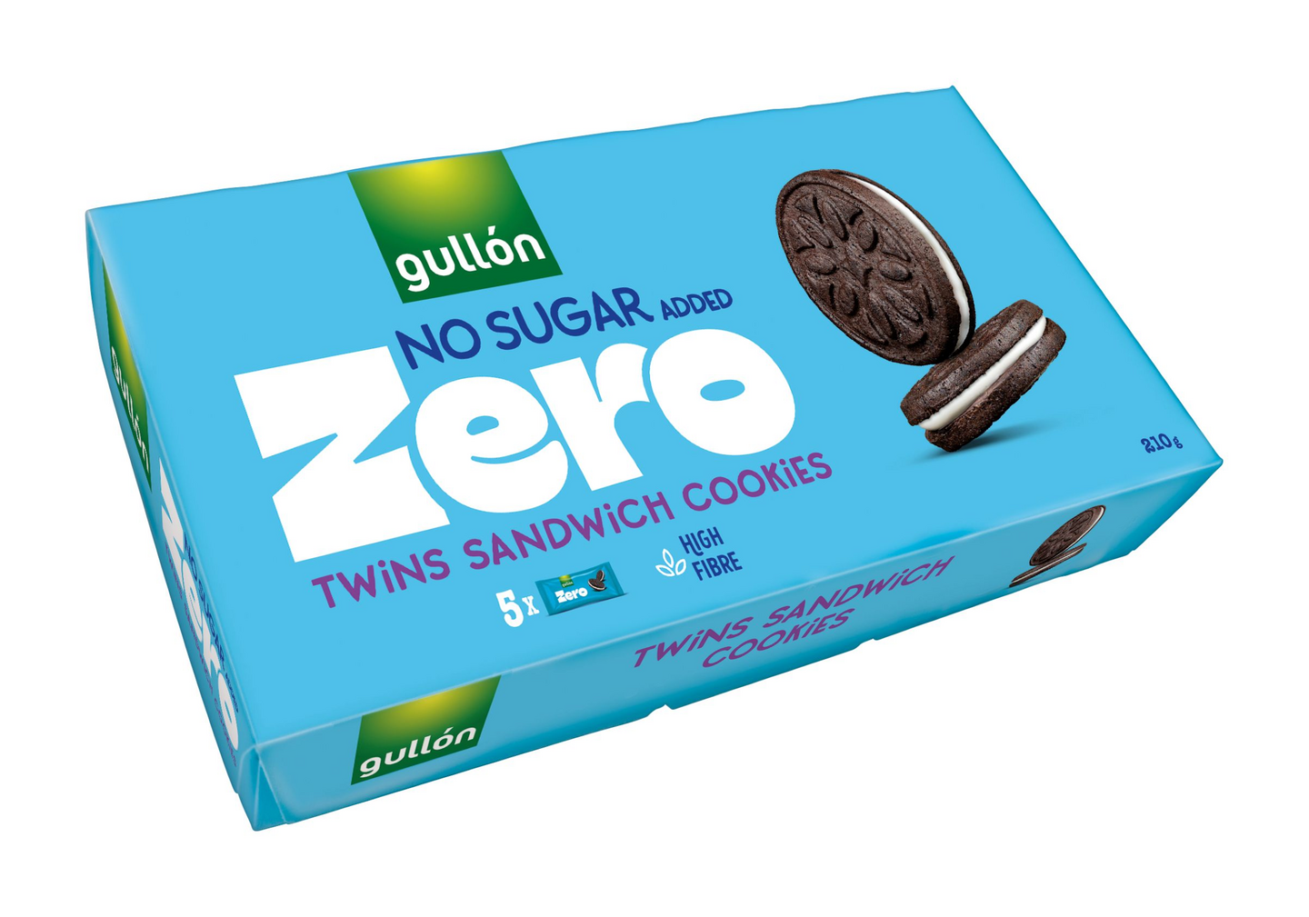 Gullón Sandwich Cookies No Sugar Added 210g – K-Ruoka
