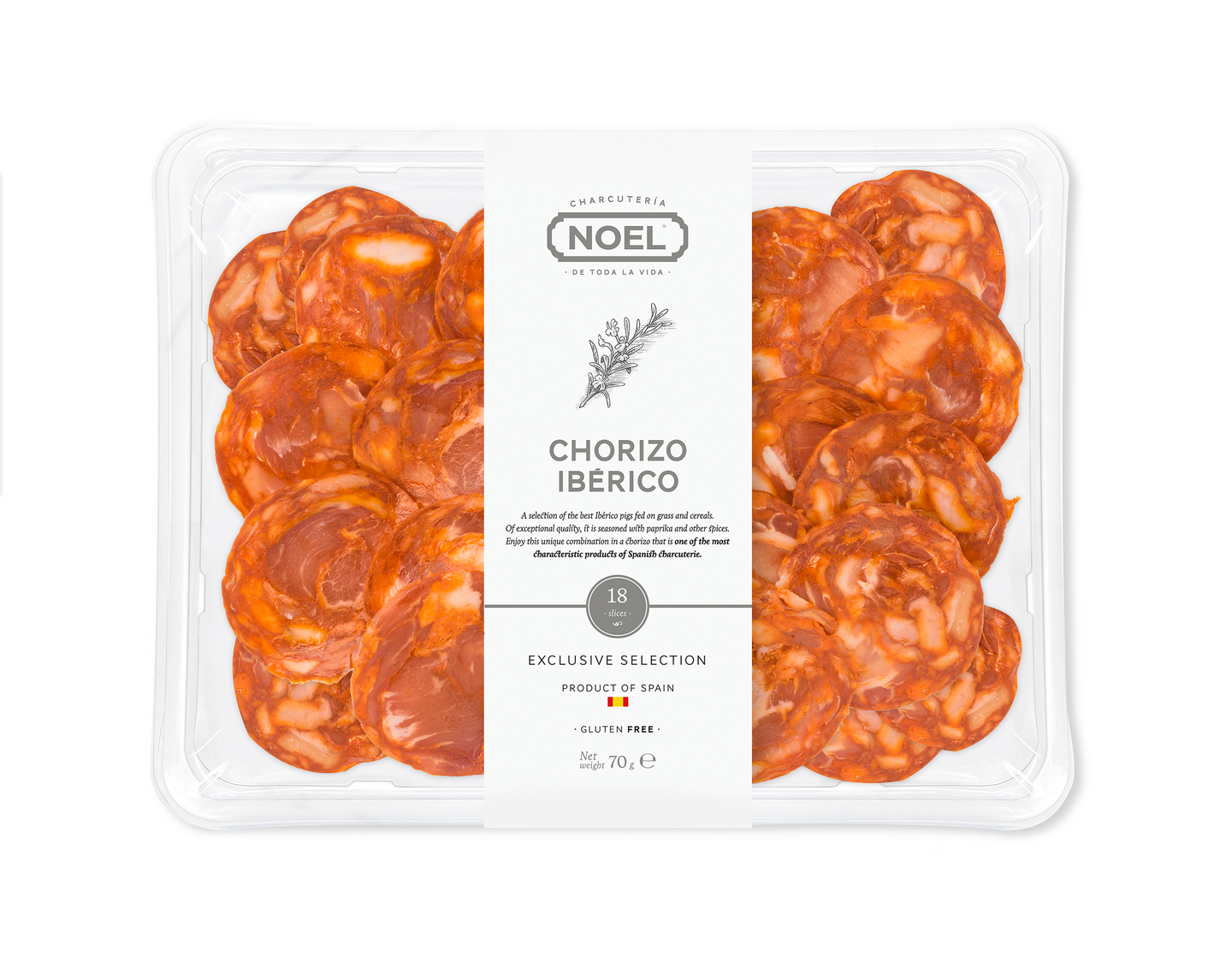 Noel Chorizo Ibérico siivutettu 70g | K-Ruoka Verkkokauppa