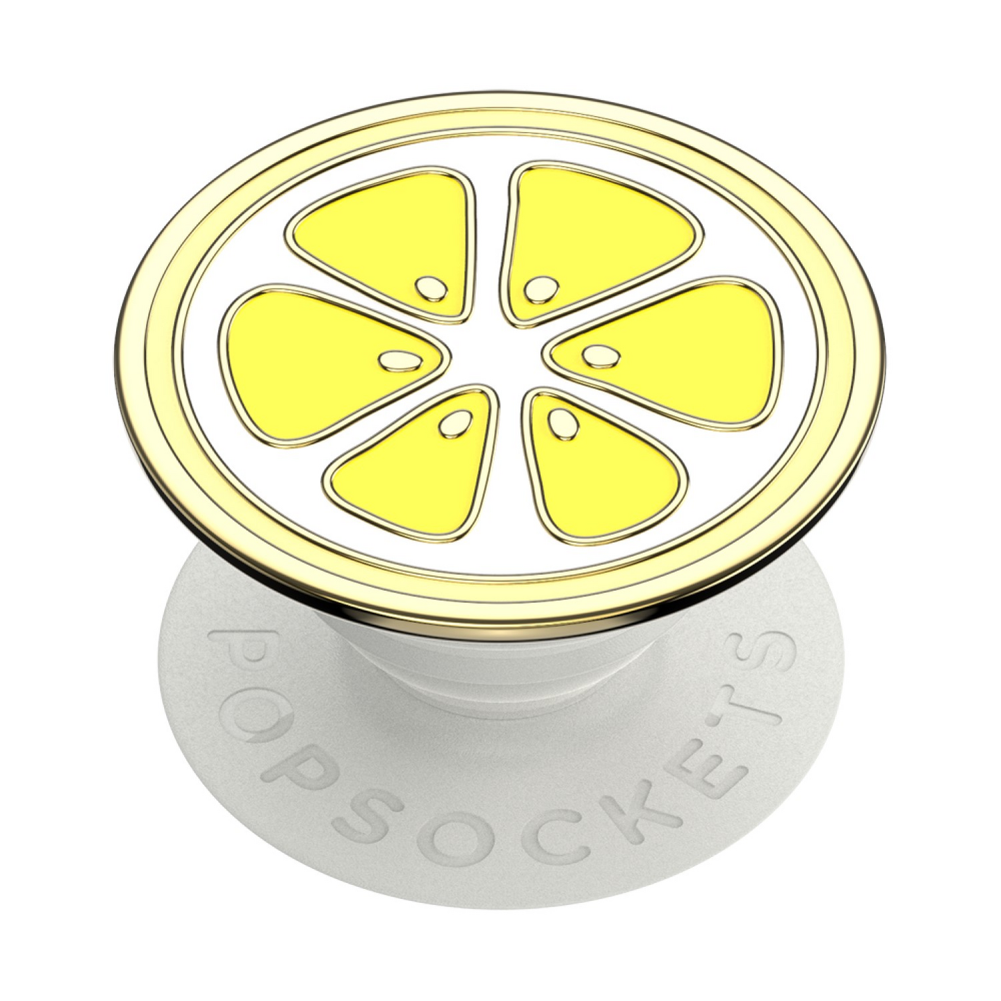 PopSockets PopGrip Enamel Lemon Slice Yellow Premium -pidike | K-Ruoka ...