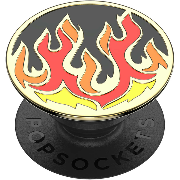 PopSockets Enamel PopGrip Flame on Black Premium pidike | K-Ruoka ...