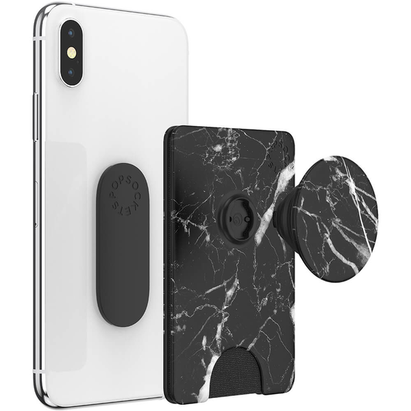 PopSockets PopWallet + Midnight Marble pidike | K-Ruoka Verkkokauppa
