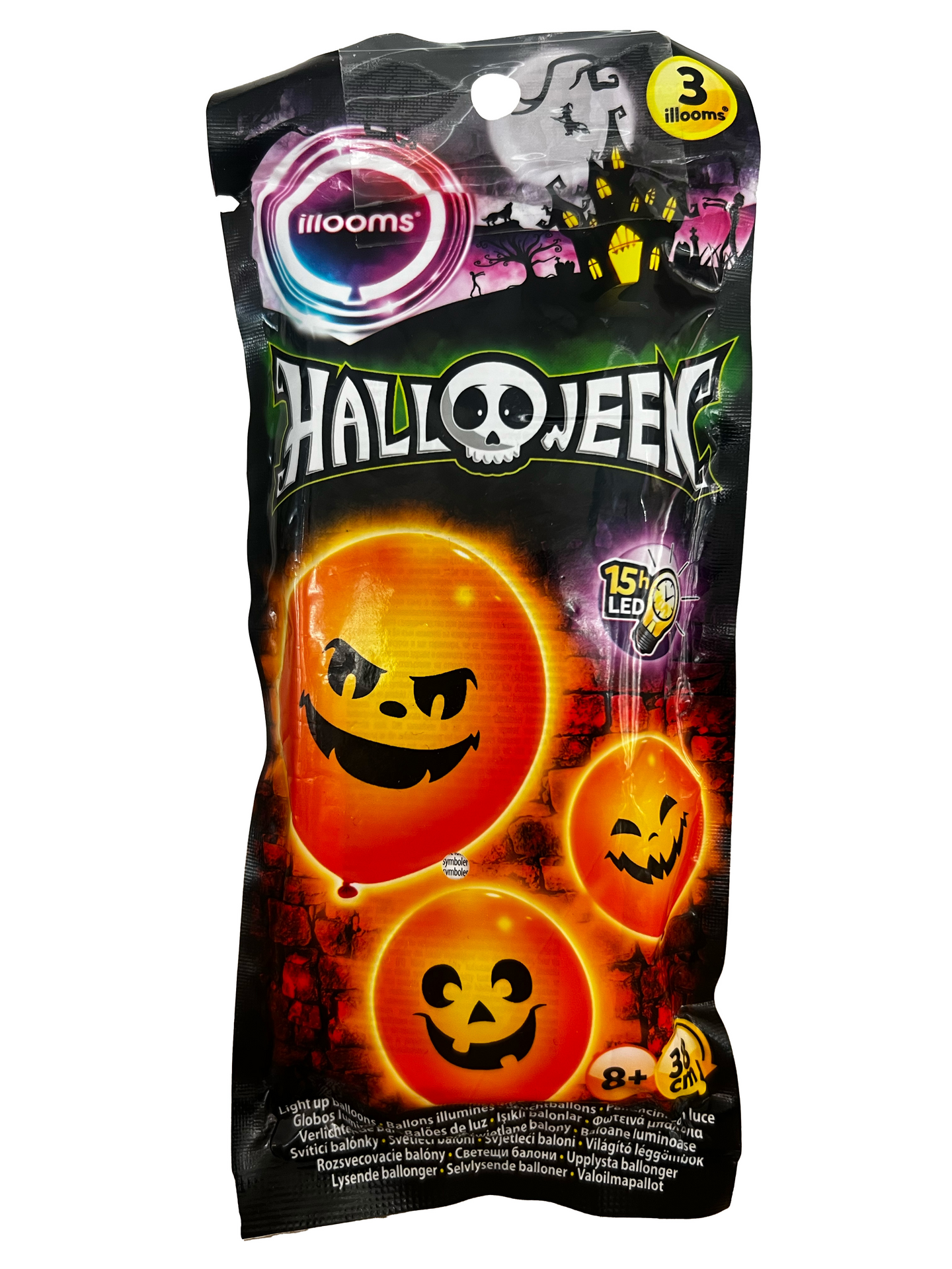 LED-ilmapallo Kurpitsa 3kpl/pkt | K-Ruoka Verkkokauppa