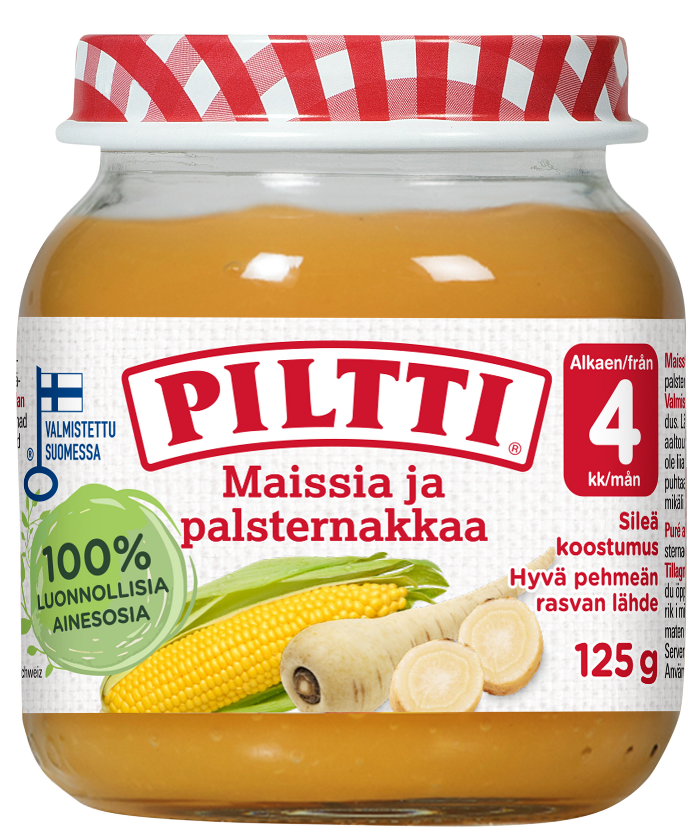 Piltti Maissia ja palsternakkaa lastenateria 125g 4kk | K-Ruoka ...