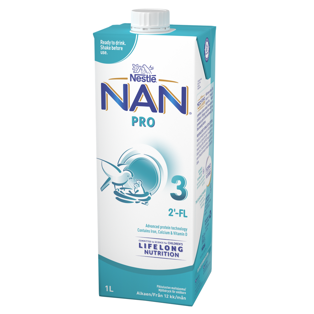 Nestlé NAN PRO 3 pikkulasten maitojuoma 1l — HoReCa-tukku Kespro