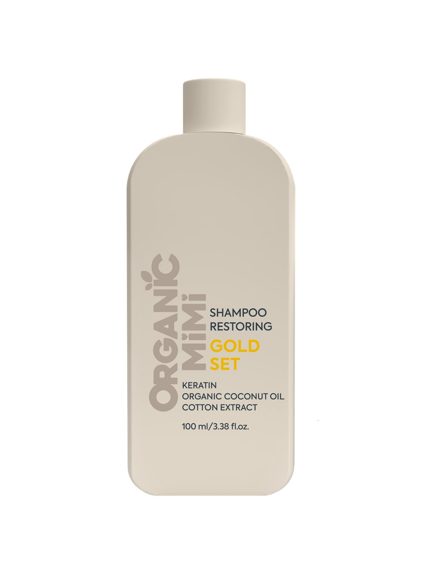 Organic Mimi 100ml Restoring Gold set Shampoo | K-Ruoka Verkkokauppa