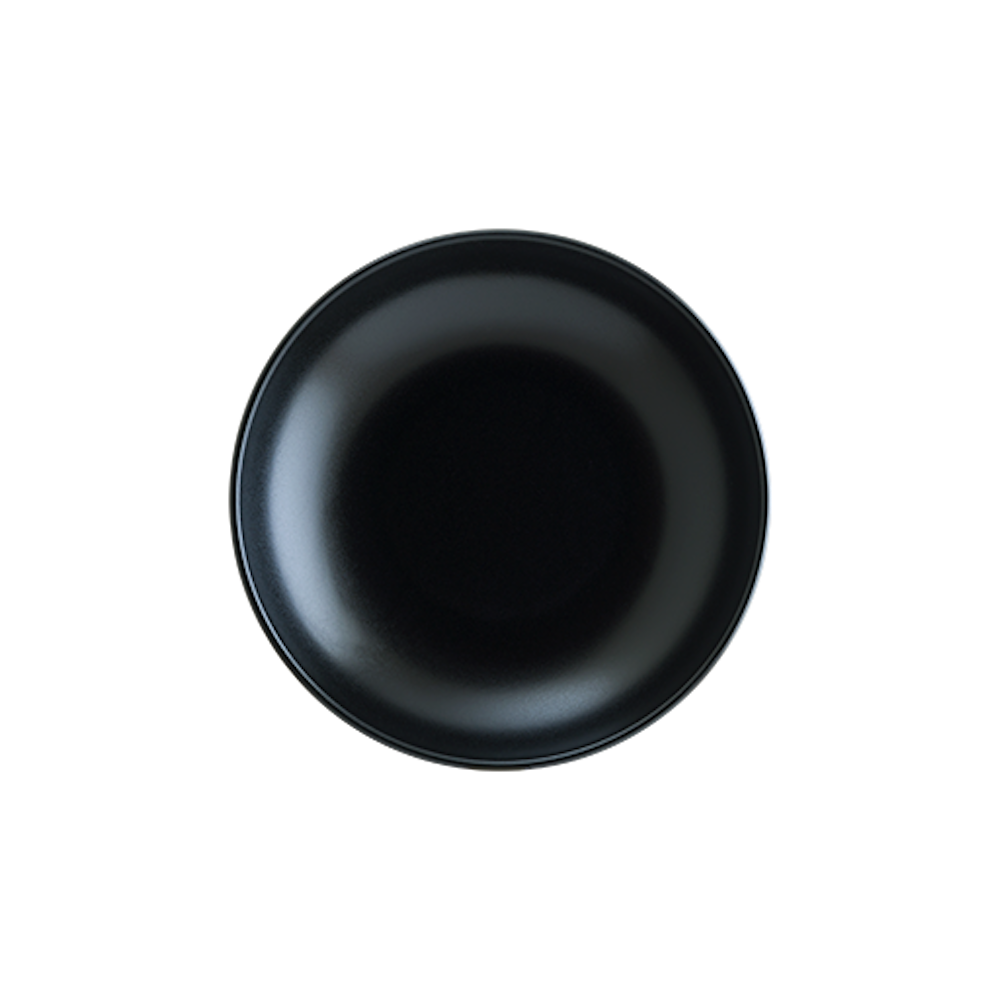 Bonna Notte lautanen syvä ø25cm musta 6kpl — HoReCa-tukku Kespro