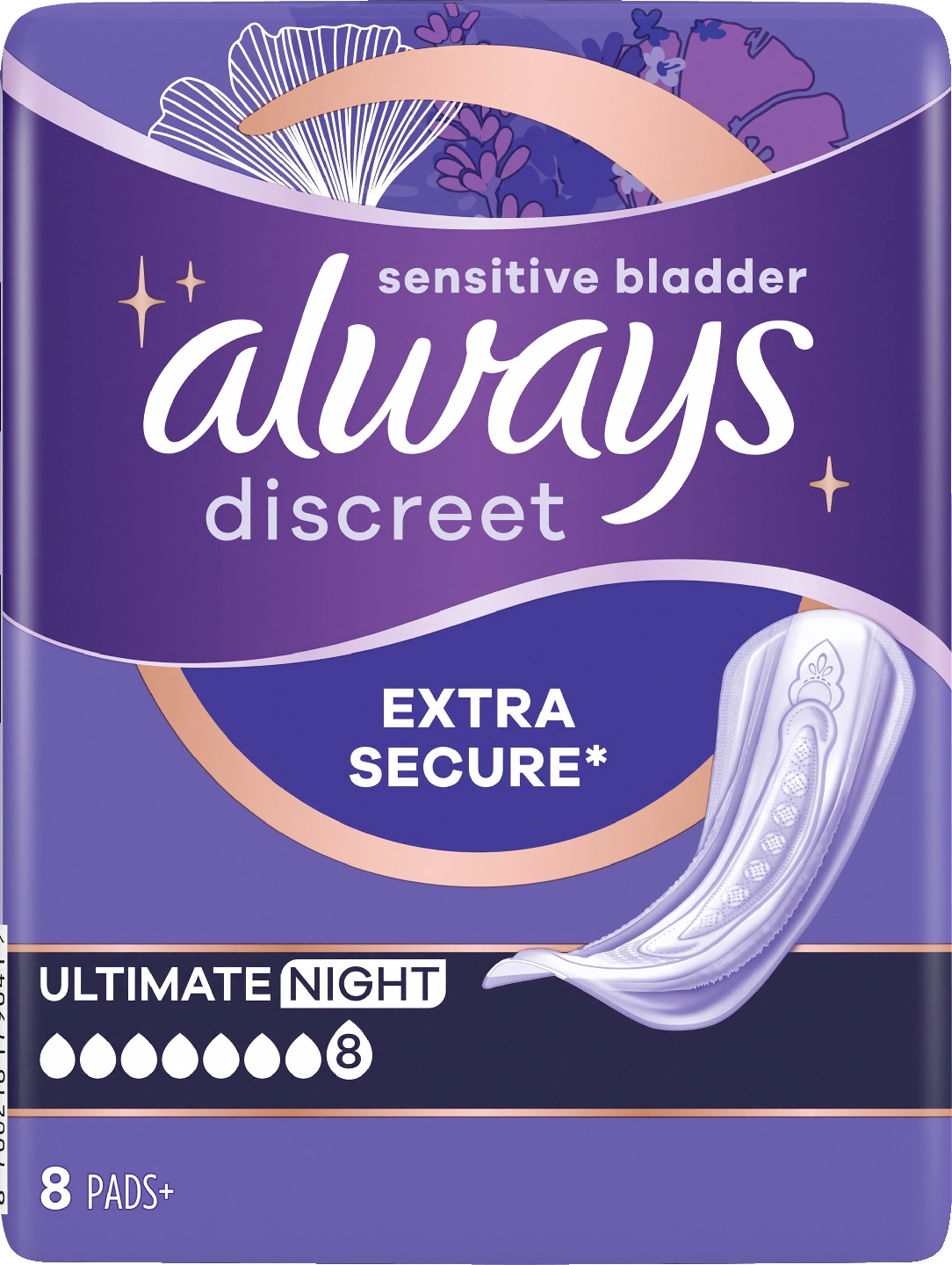 Always Discreet Ultimate Night 8kpl inkontinenssiside | K-Ruoka ...