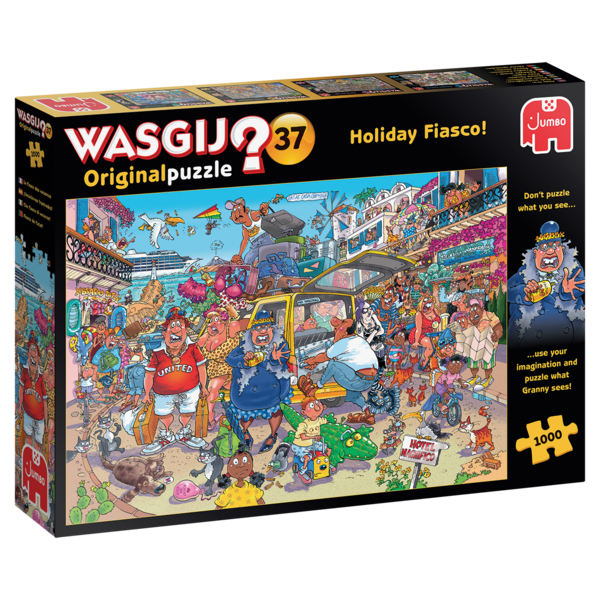 Wasgij Palapeli Original 37 Holiday Fiasco 1000 | K-Ruoka Verkkokauppa