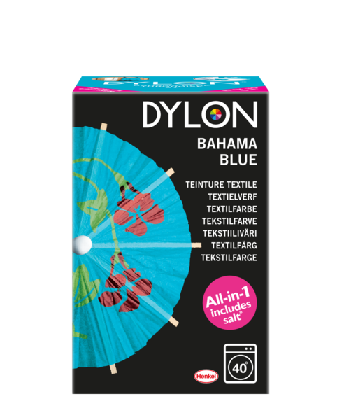Dylon 350g Bahama Blue tekstiiliväri | K-Ruoka Verkkokauppa