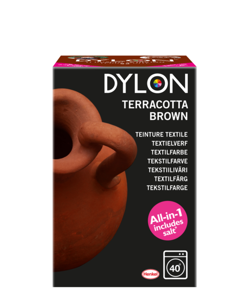 Dylon 350g Terracotta Brown tekstiiliväri | K-Ruoka Verkkokauppa