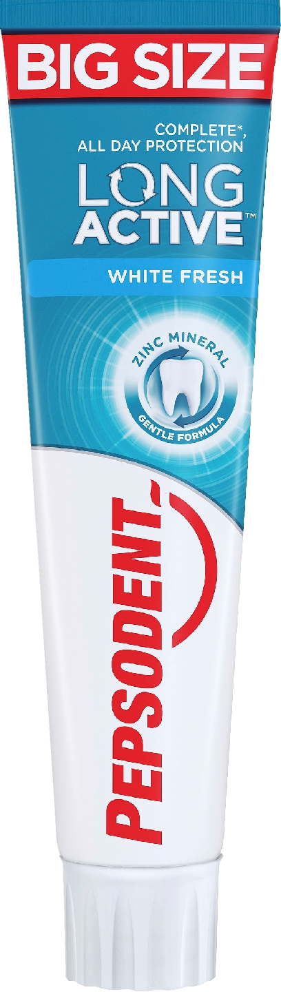 Pepsodent Long Active White Fresh hammastahna 125ml | K-Ruoka Verkkokauppa