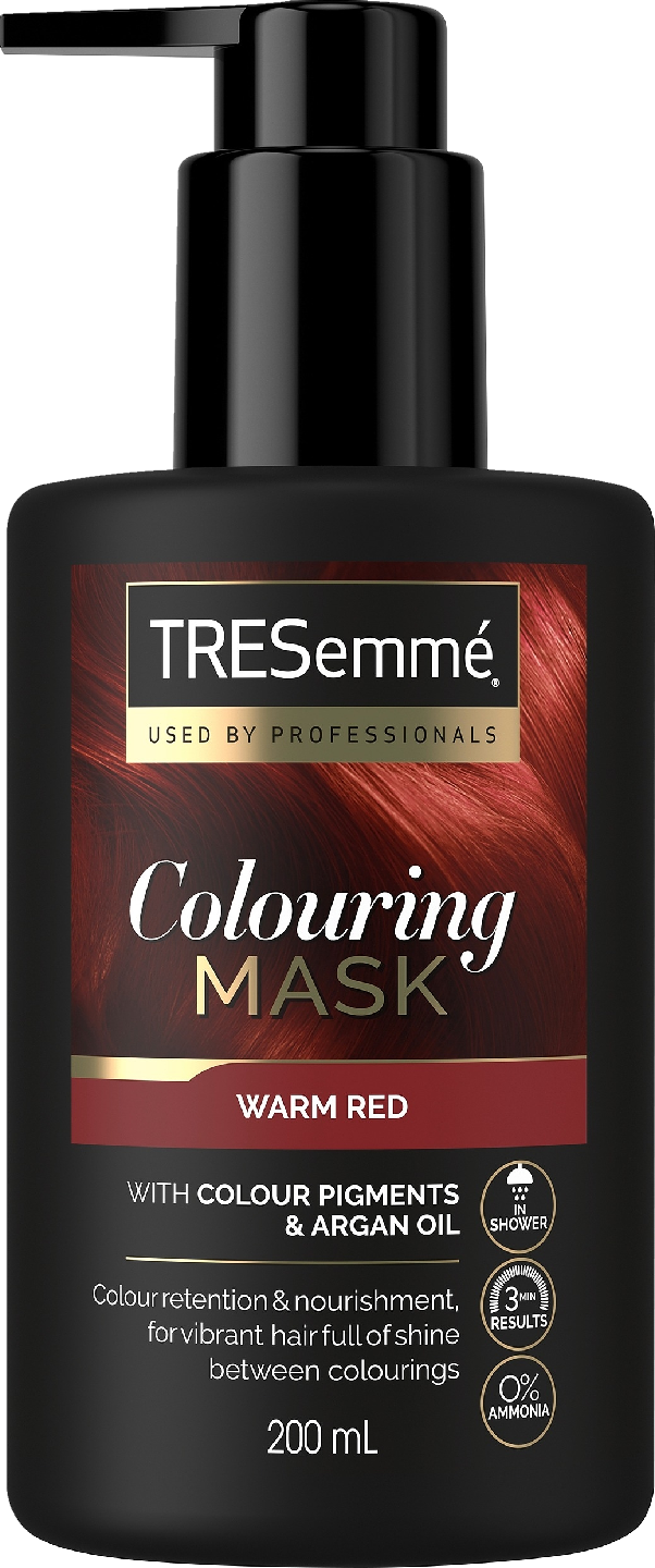 TRESemmé colouring mask hiussävyte 200ml Warm Red – K-Ruoka