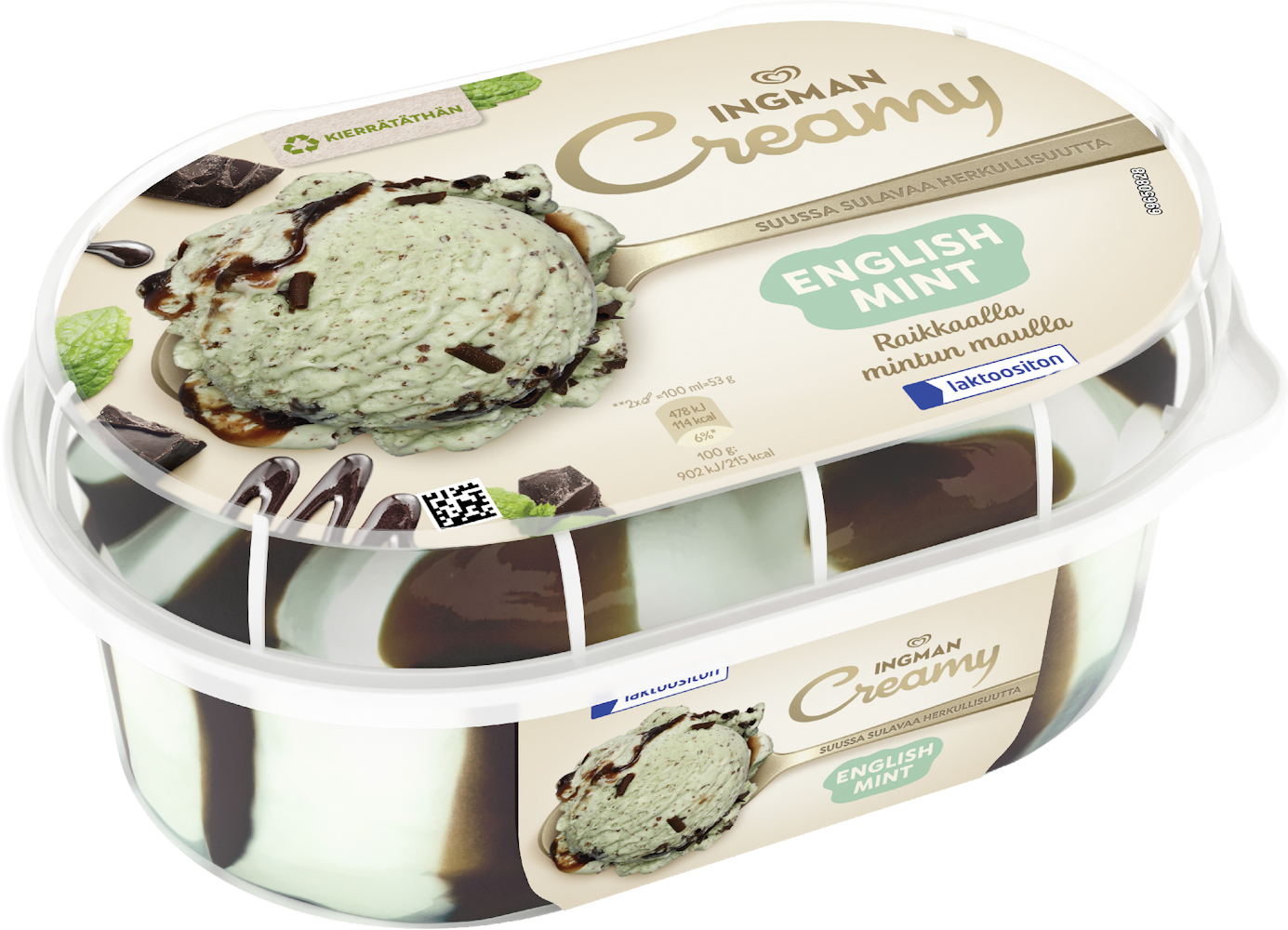 Ingman Creamy 850 ml English mint — HoReCa-tukku Kespro