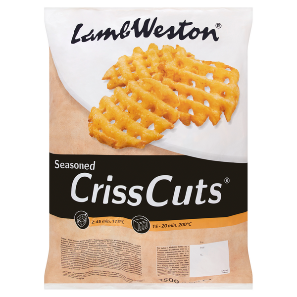 Lamb Weston Seasoned Criss Cuts 2,5kg pakaste | K-Ruoka Verkkokauppa